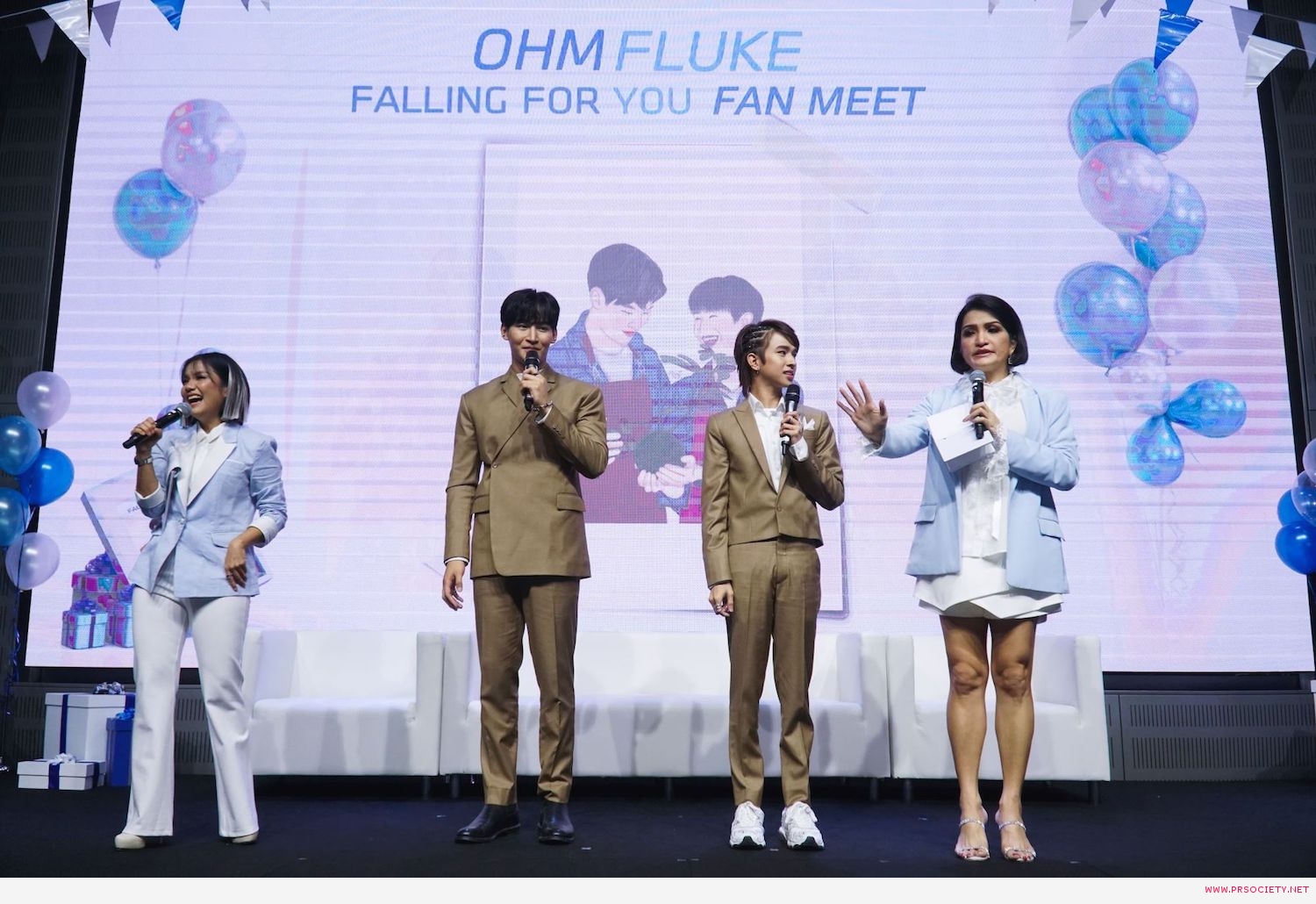 “RS FRIENDS” เอาใจ My Blue ส่ง “โอห์ม-ฟลุ้ค” จัดกิจกรรม “OHM FLUKE ...